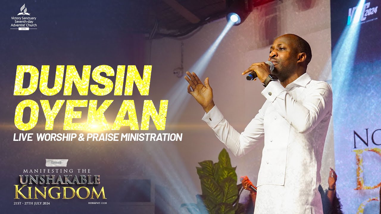 DUNSIN OYEKAN LIVE WORSHIP & PRAISE AT VBC 2024 - YouTube