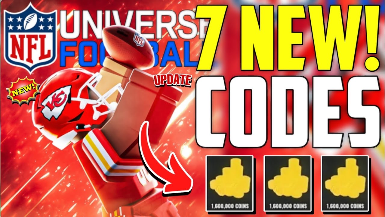 *UPDATE CODE'S* NFL UNIVERSE FOOTBALL ROBLOX CODES 2025 - NFL UNIVERSE ...