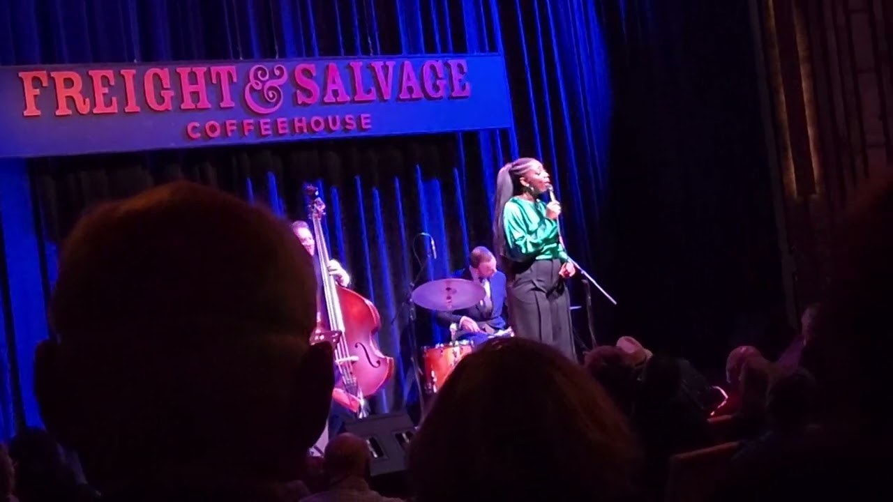 Samara Joy "Stardust" live at the Freight & Salvage, Berkeley CA 9.20. ...