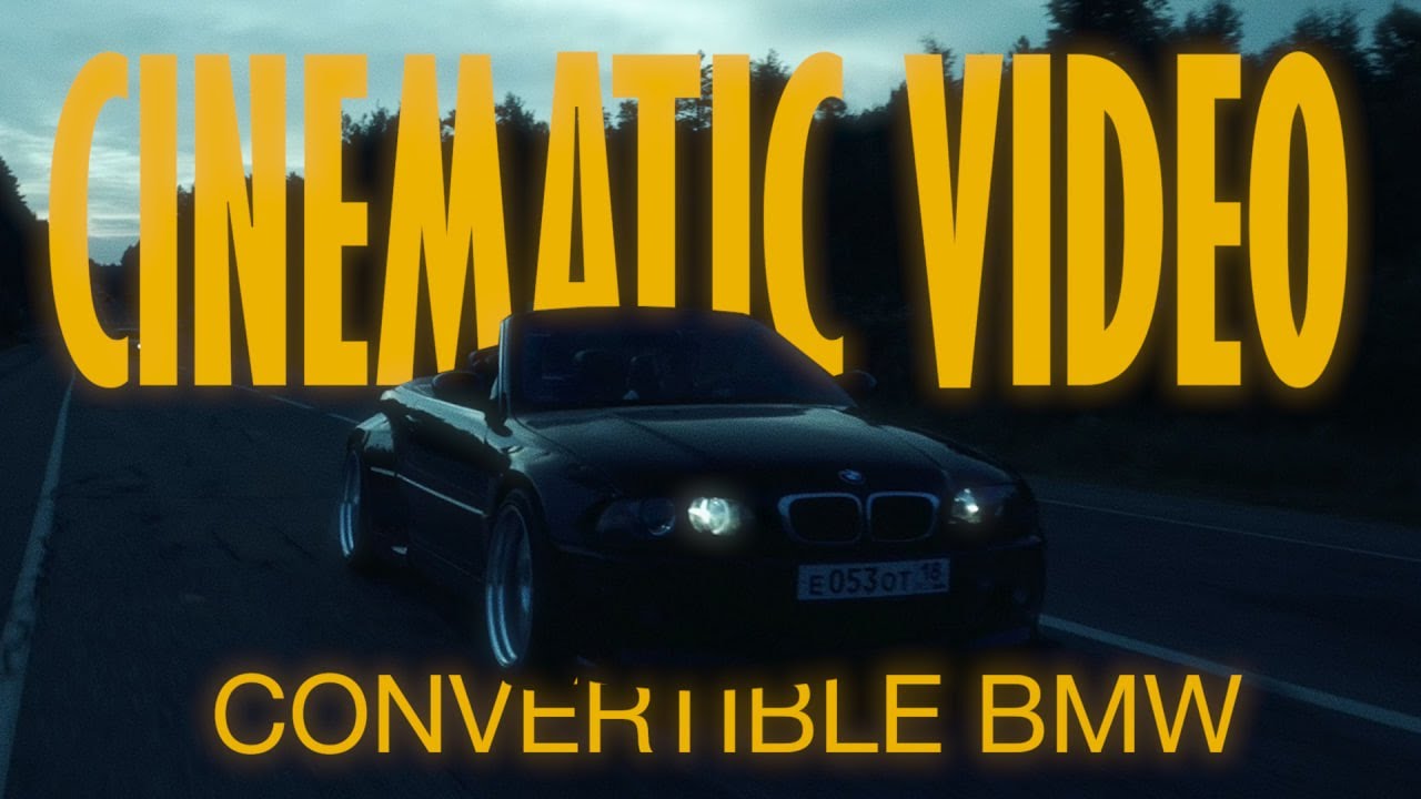 Convertible BMW | CINEMATIC VIDEO | PANASONIC S5 - YouTube