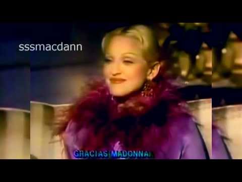 Madonna The First Mexican Interview 1992 - YouTube