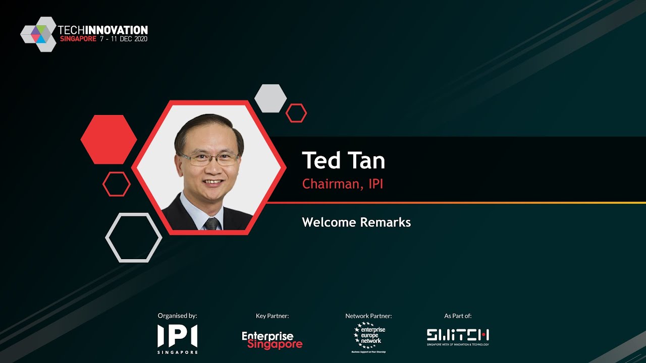 Welcome Remarks by Ted Tan, Chairman, IPI - YouTube