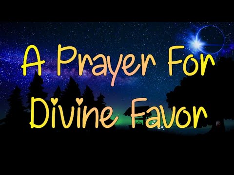 Father God, Please restore every favor I have lost for walking in sin ...