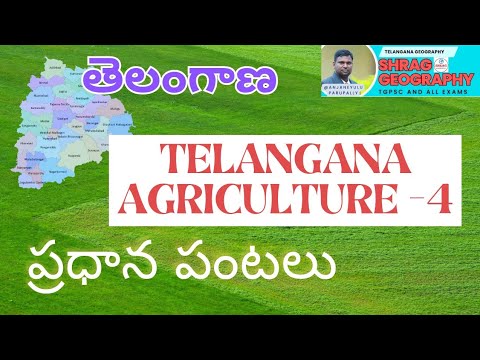 Crops in Telangana State| Telangana Agriculture| Telangana|TSPSC ...