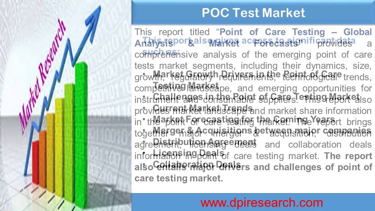 Point-Of-Care Diagnostics / Testing Market (POCT) - 2016 -2022 - YouTube