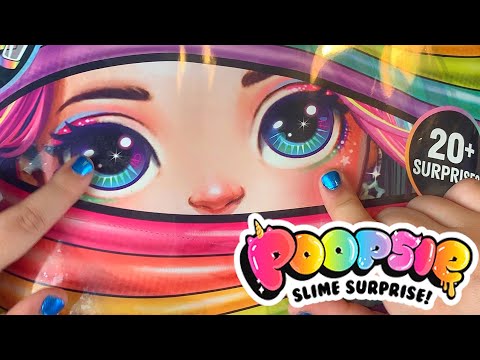 Unboxing Poopsie Slime Surprise Rainbow Fashion Doll with 20 Surprises Inside