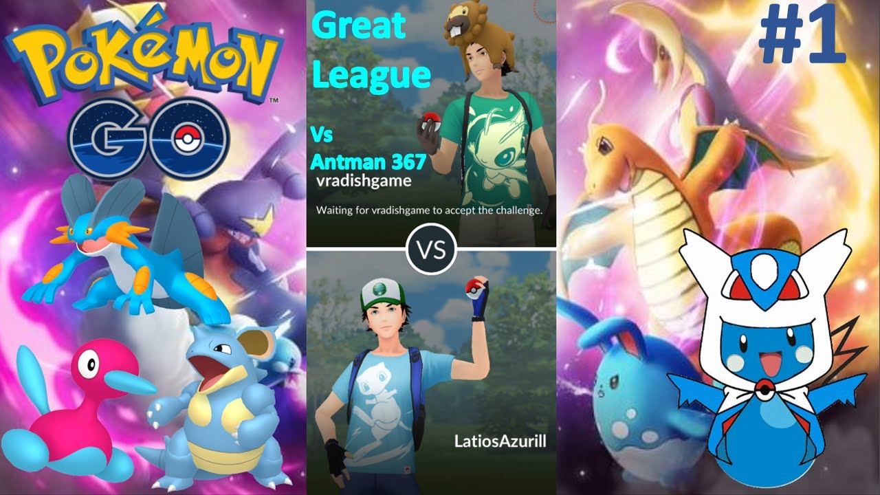 Pokemon Go Battle #1 | vs Antman 367 - YouTube