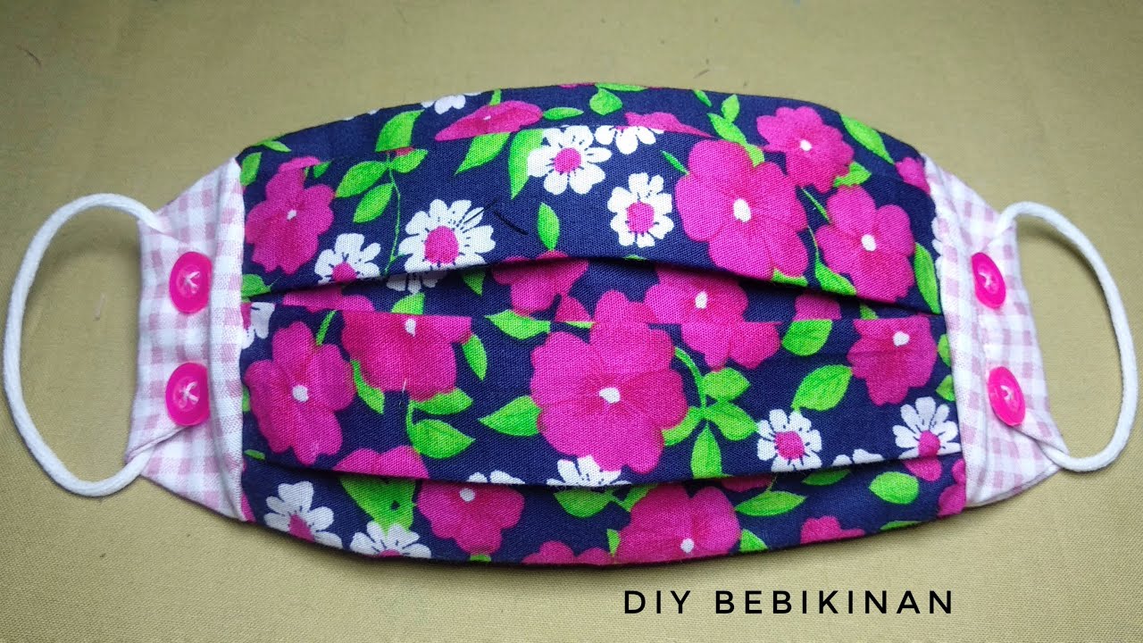 Face Mask Sewing Tutorial - Make Fabric Face Mask At Home - DIY Cloth ...