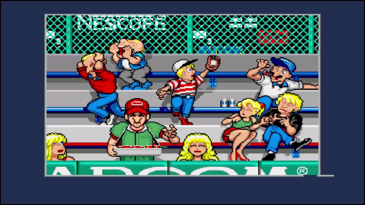Capcom Baseball Arcade Game - YouTube