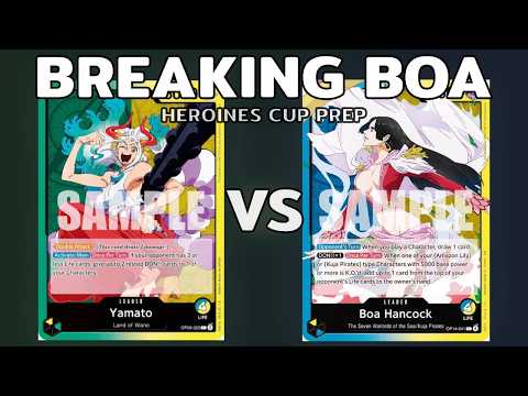 G/Y Yamato vs B/Y Boa | Breaking Boa | Heroines Cup Prep