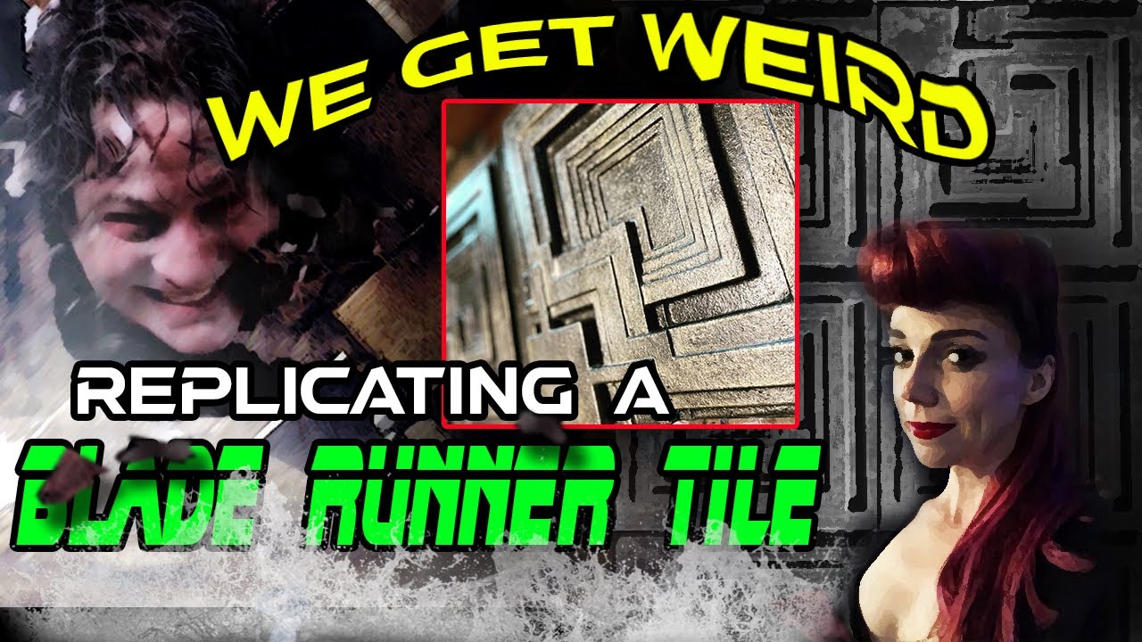🤪 Why YES, we DO make the BEST BLADE RUNNER TILES 'cause we weird ...
