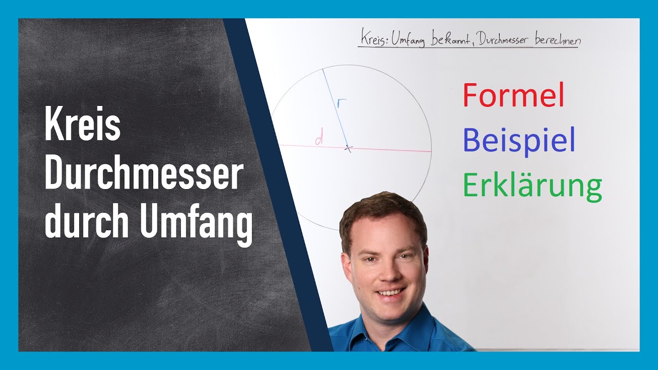 Kreis Umfang Bekannt Durchmesser Berechnen YouTube Kreis Umfang Bekannt Durchmesser Berechnen YouTube