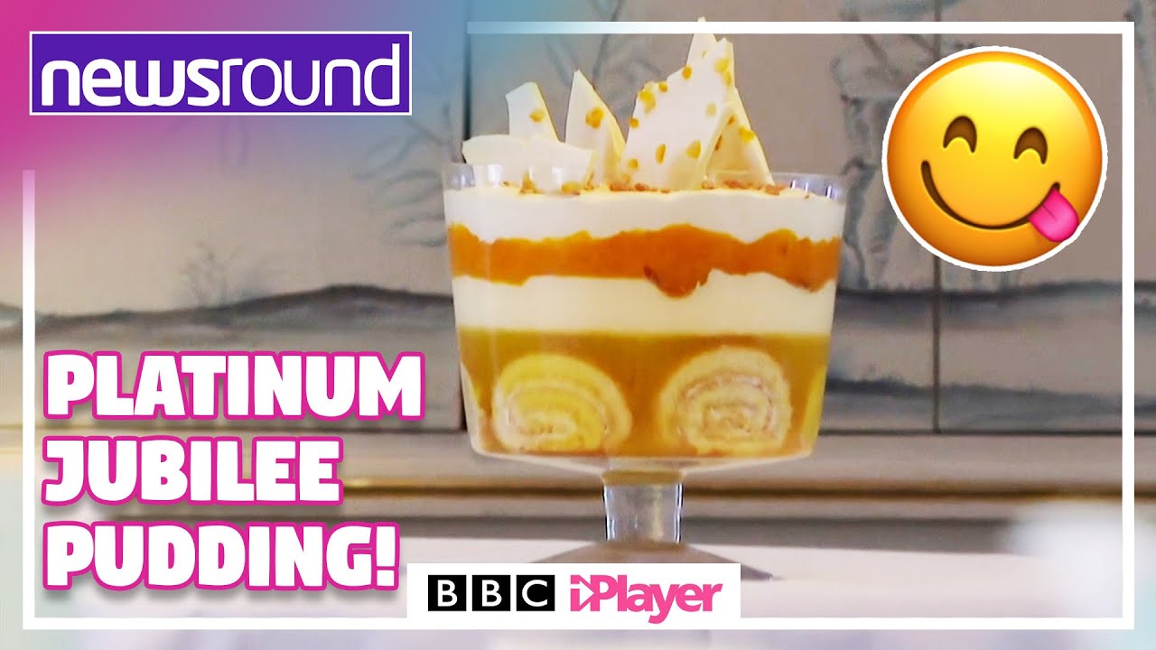 Lemon trifle crowned Platinum Jubilee Pudding! 🎂 Recipe in description ...