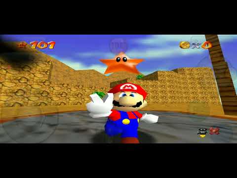 Super Mario 74 Ten Years After Course 10 Quicksand Beach [Savestateless ...