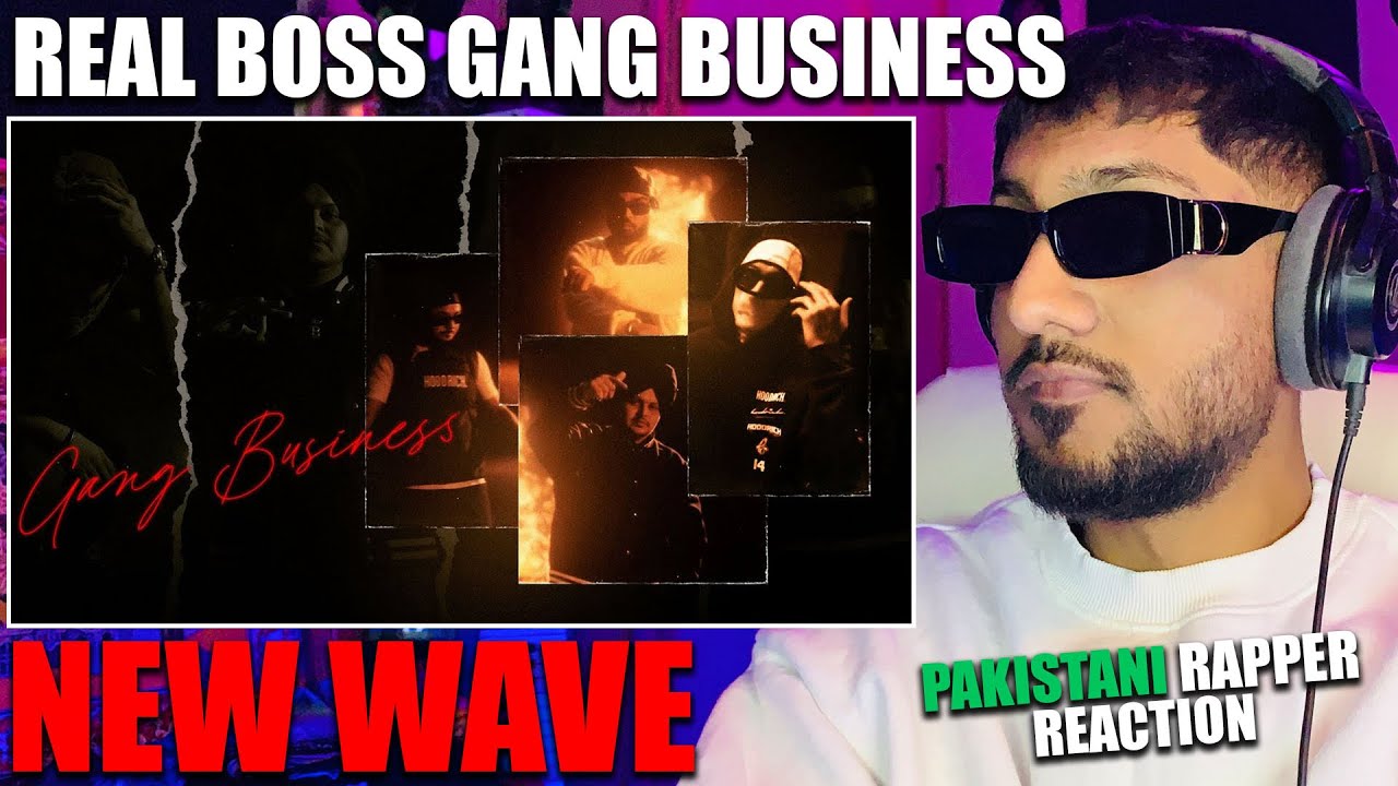 Pakistani Rapper Reacts to GANG BUSINESS - REAL BOSS x FARMAAN SMG x ...