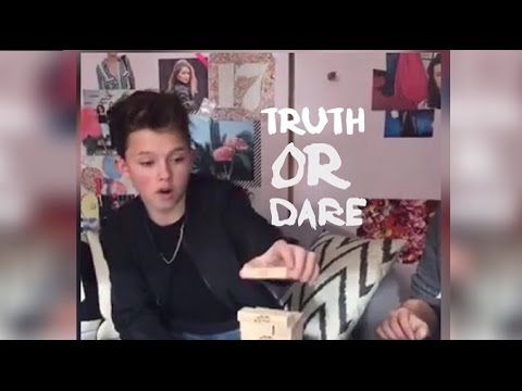 Playing Truth Or Dare Jenga (Live On Facebook) | Jacob Sartorius - YouTube