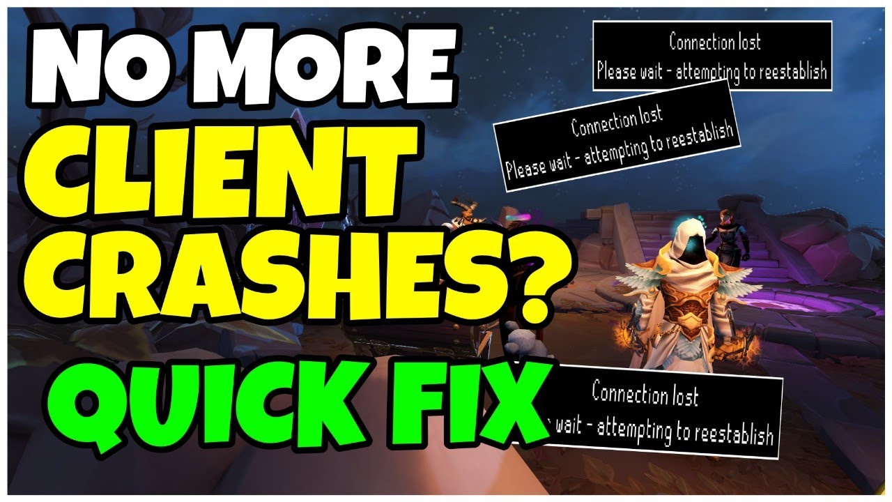 No More Client Crashes After This Fix!? RuneScape 3 2021 - YouTube
