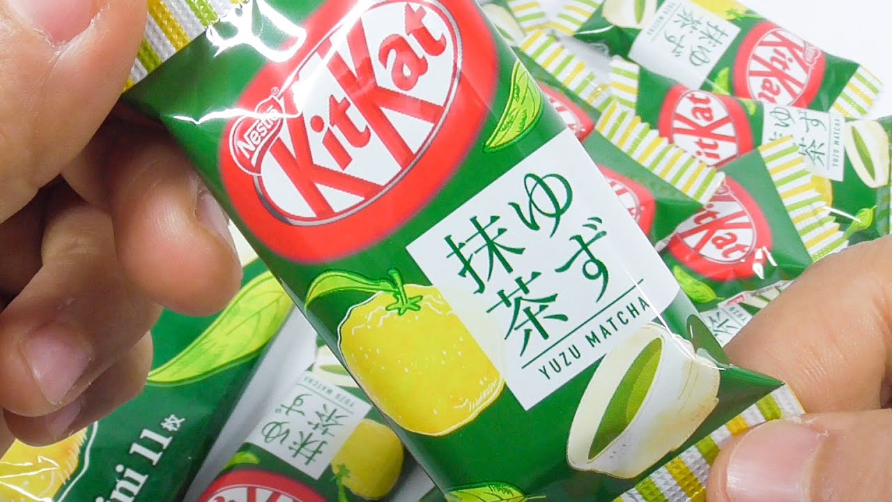 Kit Kat Mini Yuzu Matcha - YouTube
