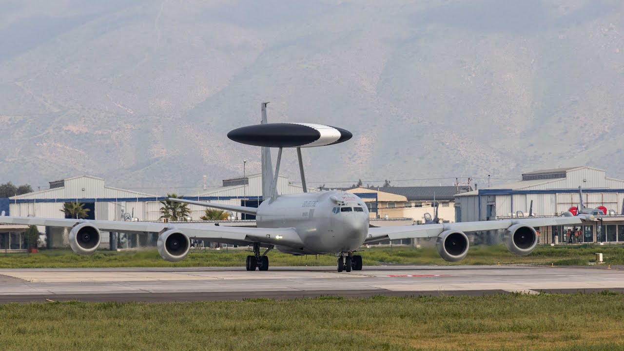 Boeing E3 Sentry AEW.1 "Chilean Air Force " Military Parade Deployment ...