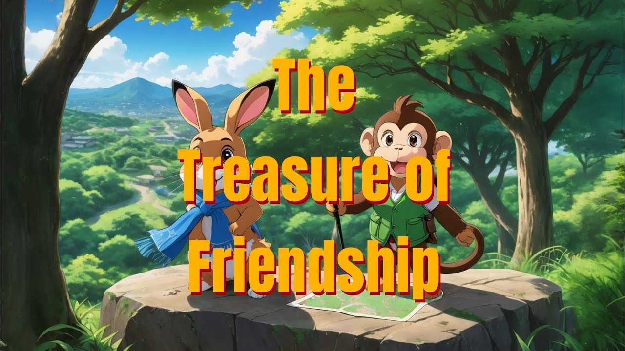 A Story Of Three Best Friends (Monkey, Rabbit,GIgi) AI animation video ...