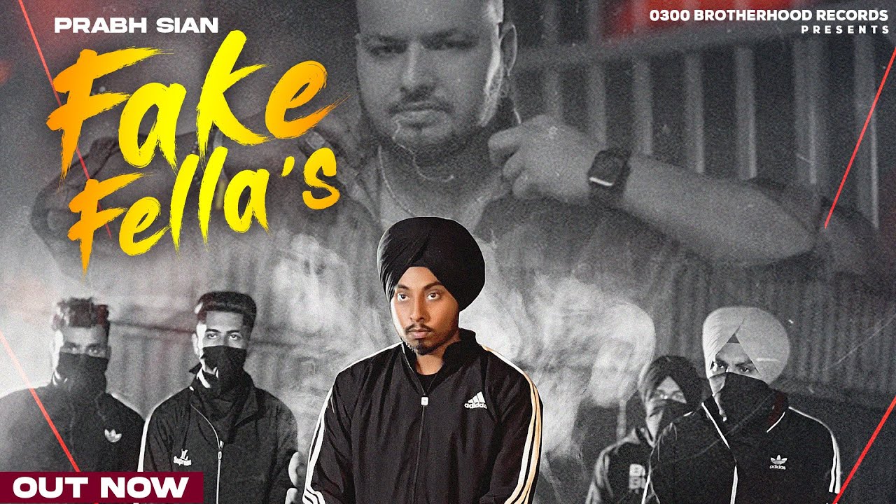 Fake Fellas (Lyrical Video) | Prabh Sian | Arvi Shergill | Gurvi ...
