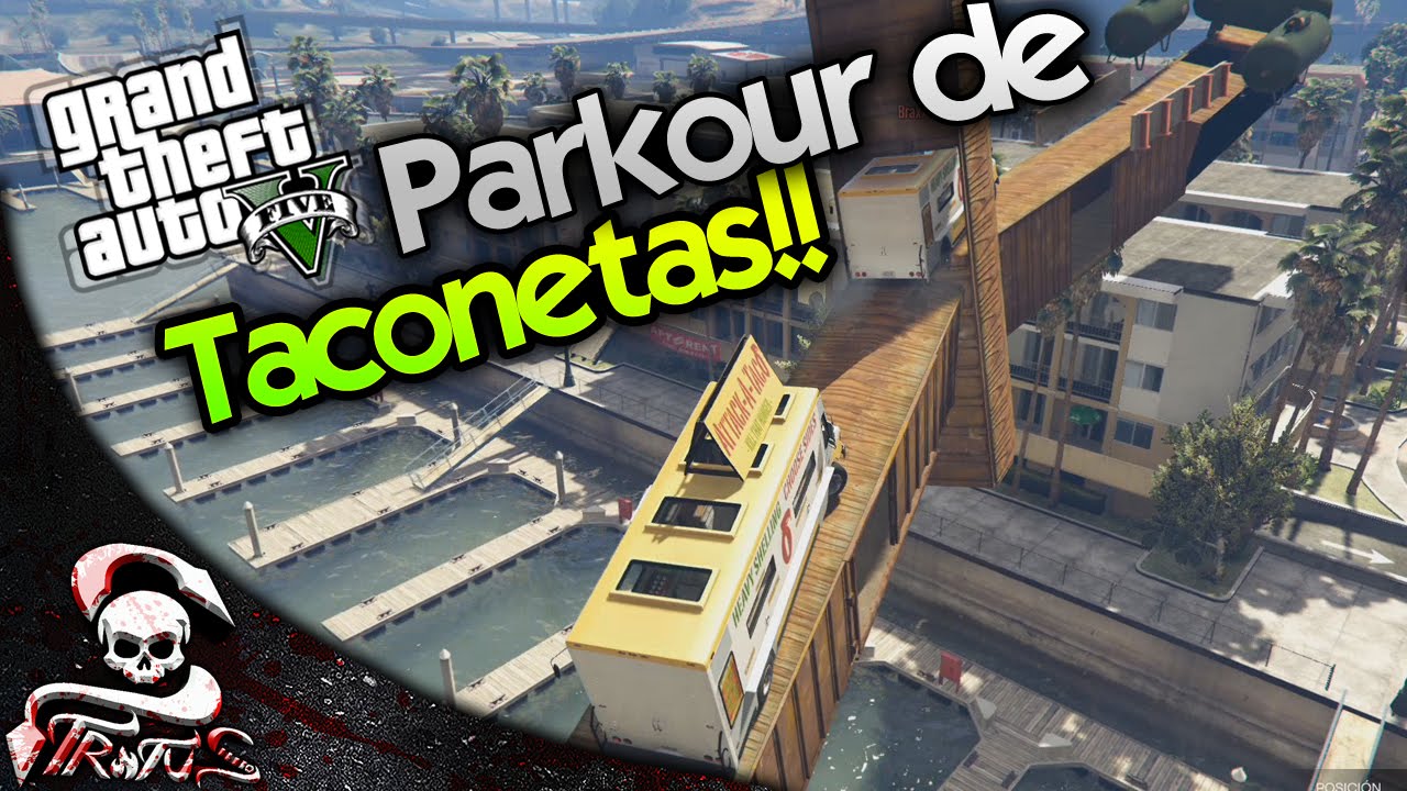 GTA 5 | PARKOUR DE TACONETAS O COÑONETAS? - GTA V CARRERA DE LA MUERTE ...