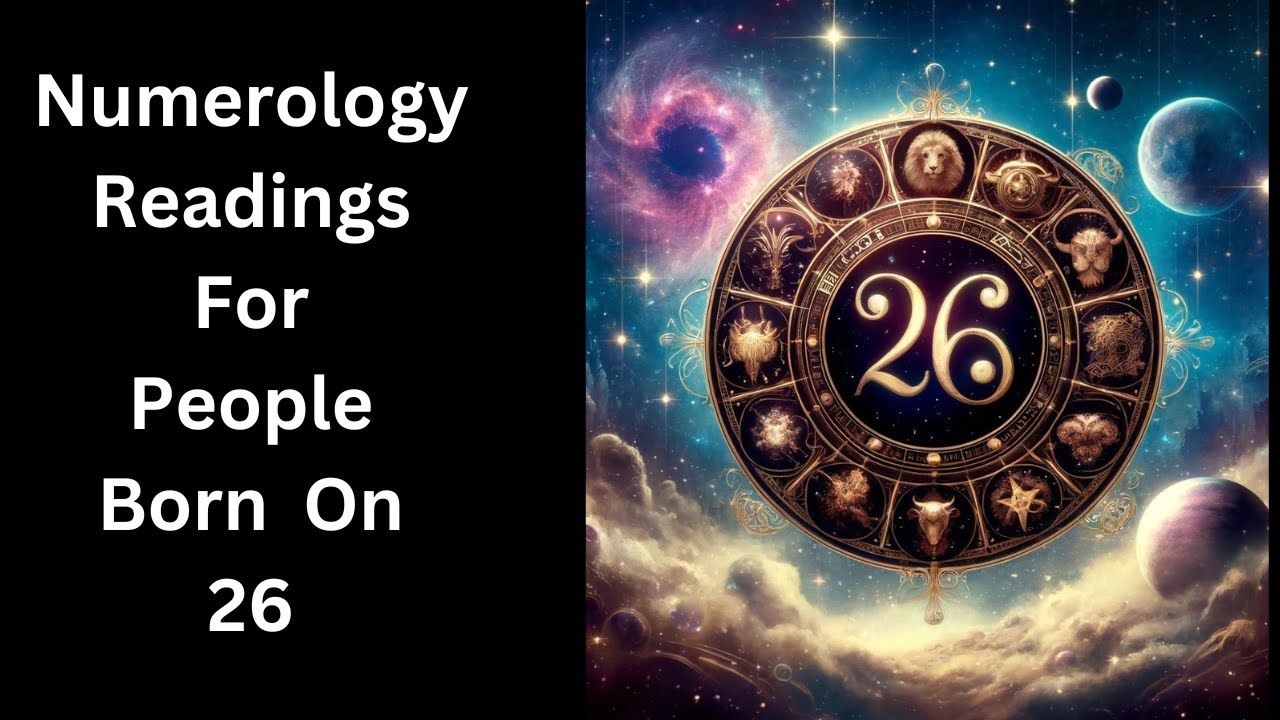 Numerology No 26 | Birth Date Number 26 | #numerology # ...