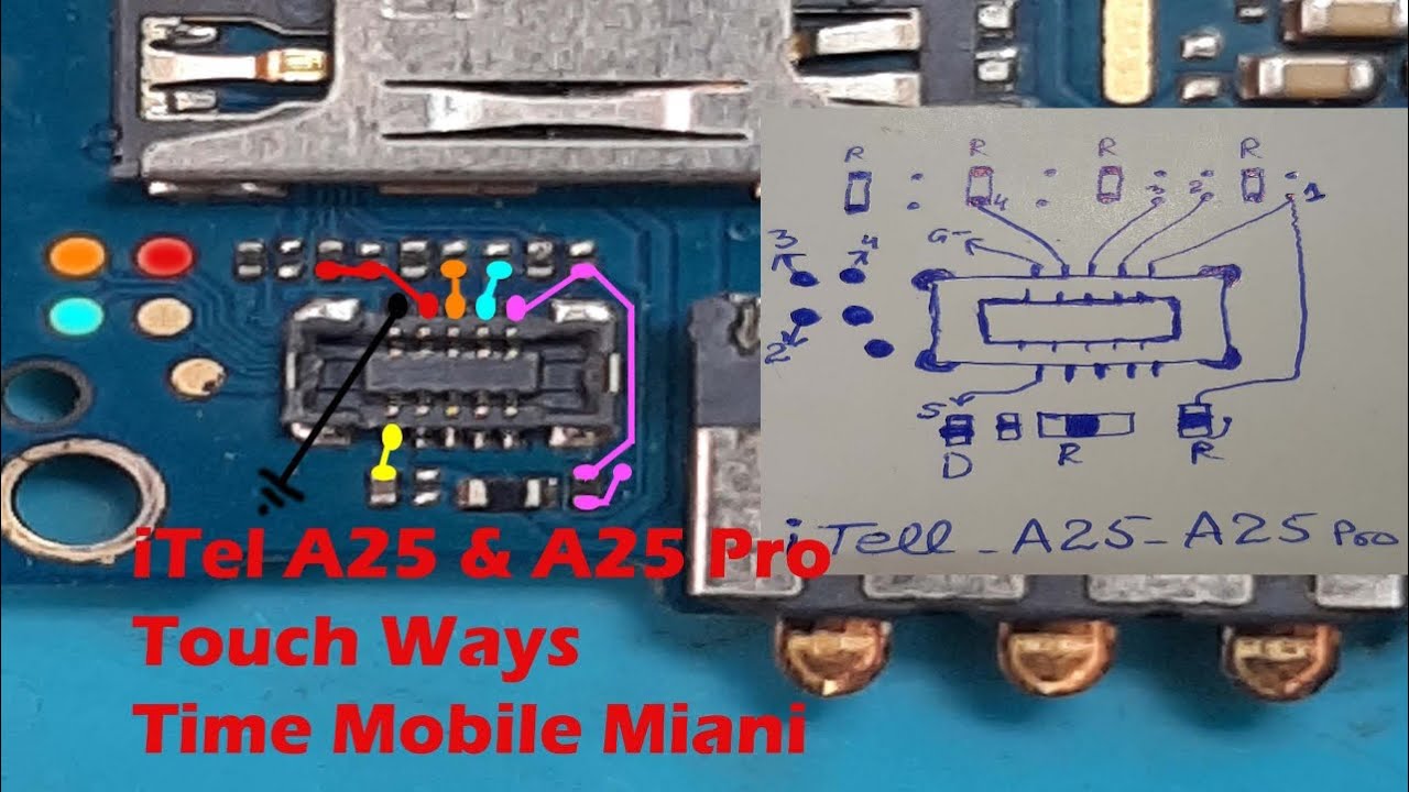 itel A25/A25pro touch Breakpoint solution #itel #display #repair # ...