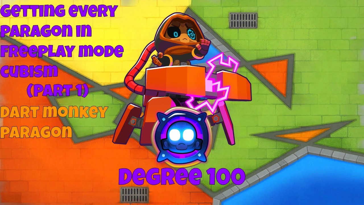 Getting every single paragon in freeplay mode on cubism (part 1) Dart ...