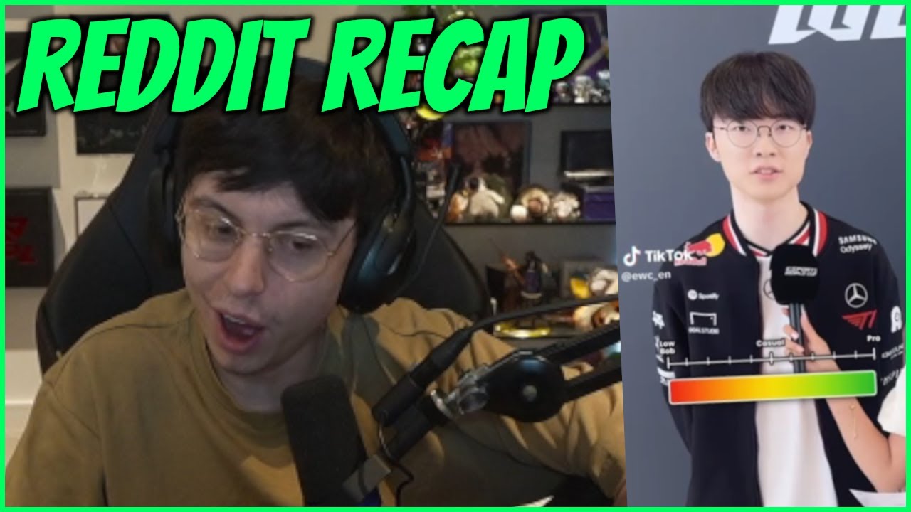 FAKER Rates CAEDREL & Reaction To NNO Cup - YouTube
