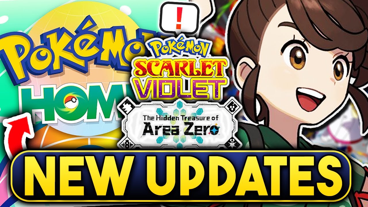 POKEMON NEWS! NEW POKEMON HOME UPDATE! NEW SCARLET & VIOLET UPDATE ...