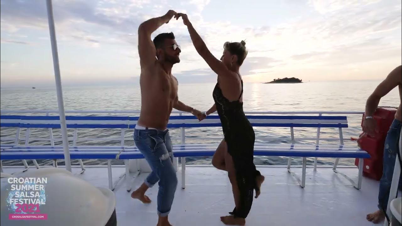 Ciccio & Linda & Marco - Social dancing | Croatian Summer Salsa Festival 2021 - YouTube