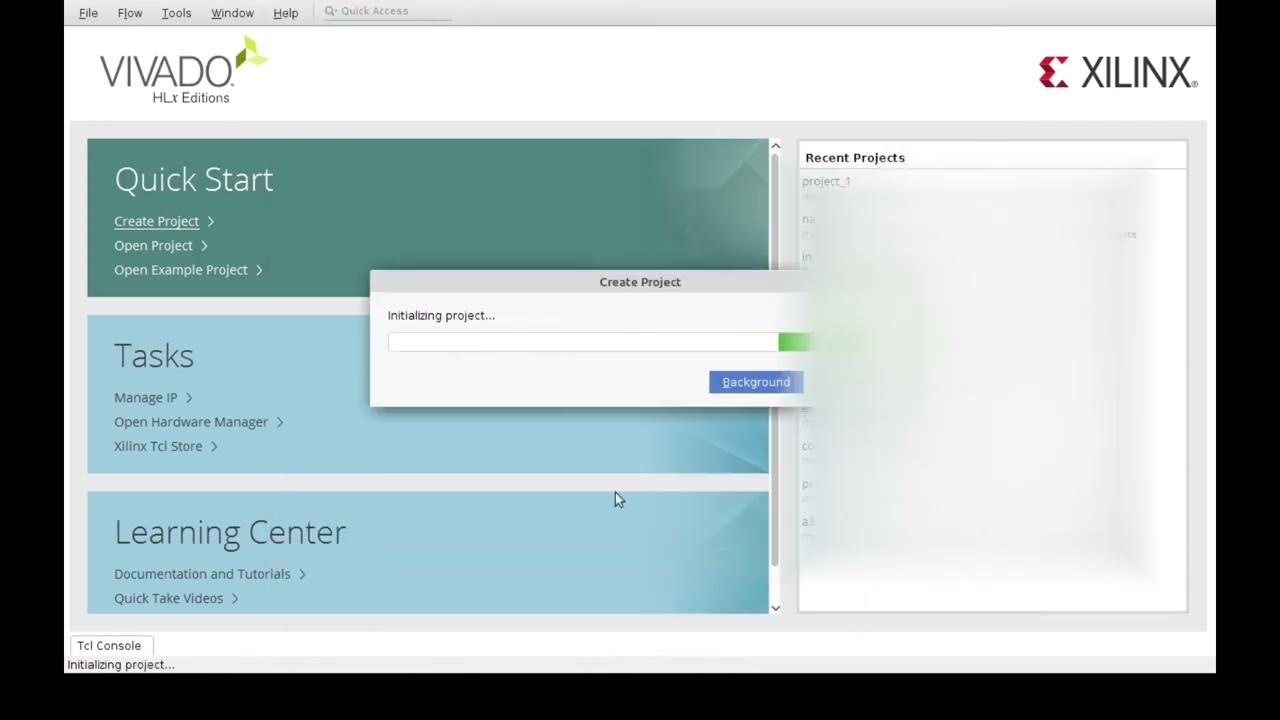 VHDL essentials 14 vivado project setup 1 - YouTube