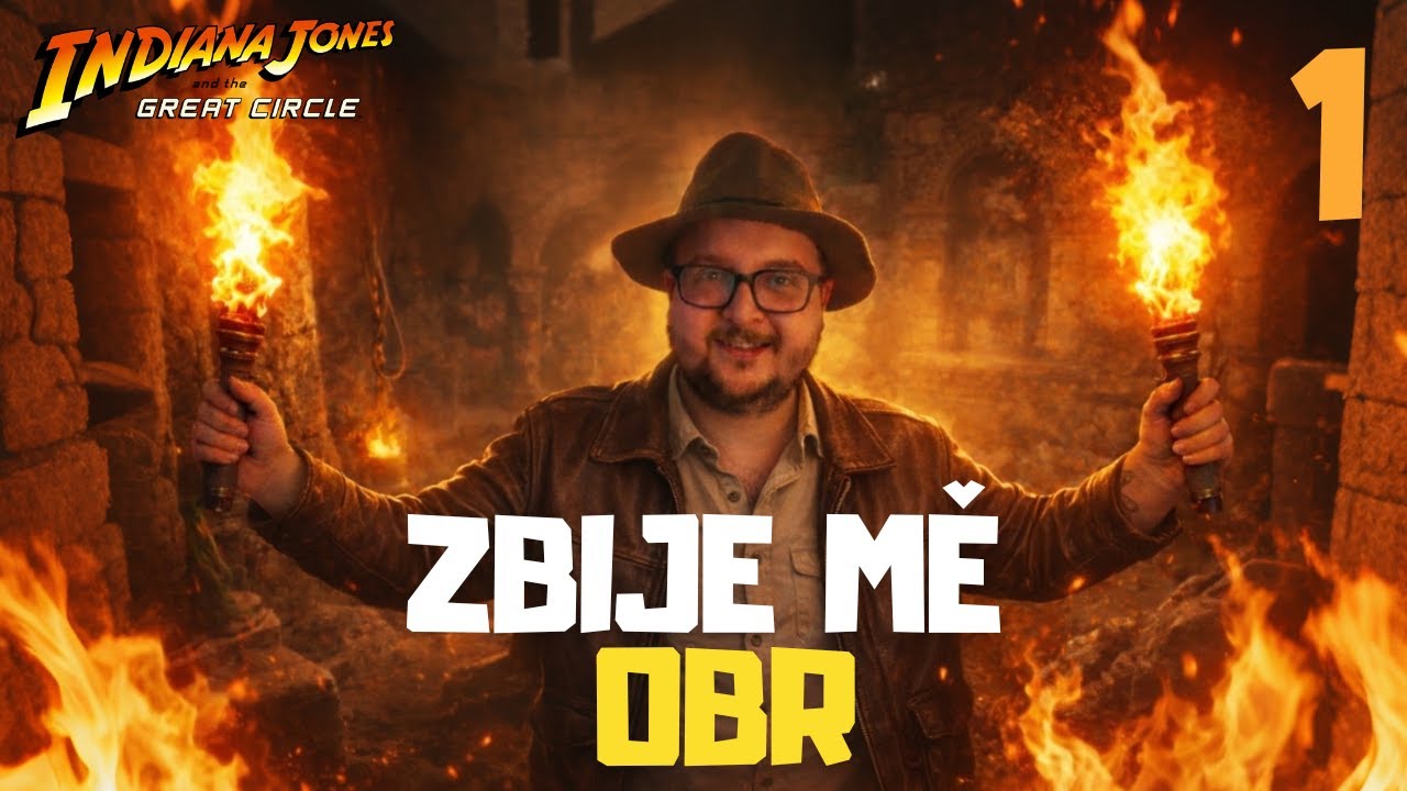 Boj s obrem - Indiana Jones and the great circle - Darien Keir - YouTube