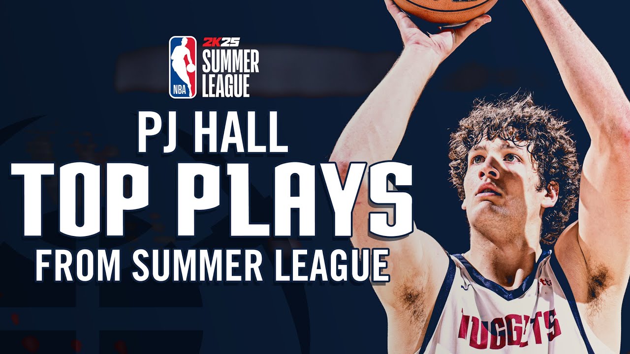 PJ Hall's Top Plays from 2024 NBA2k Summer League 🎥 - YouTube