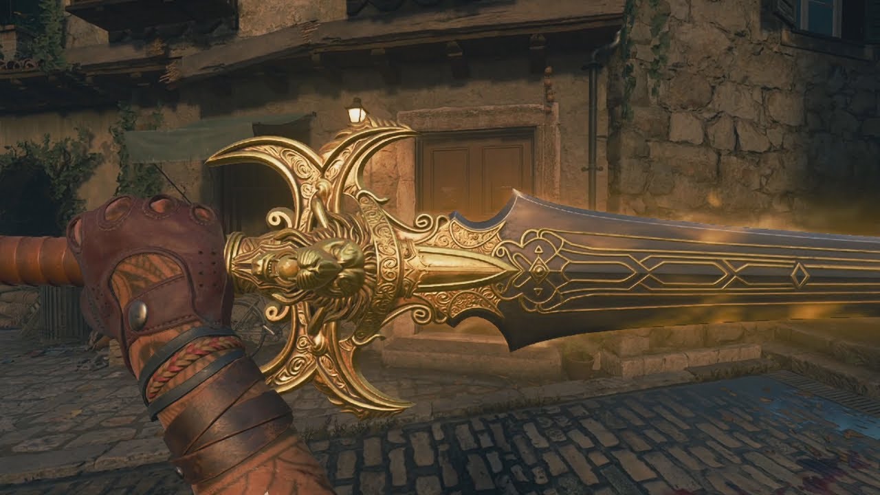 Black Ops 6 Zombies: Lion Bastard Sword Fully Upgraded (Pack-a-Punch ...