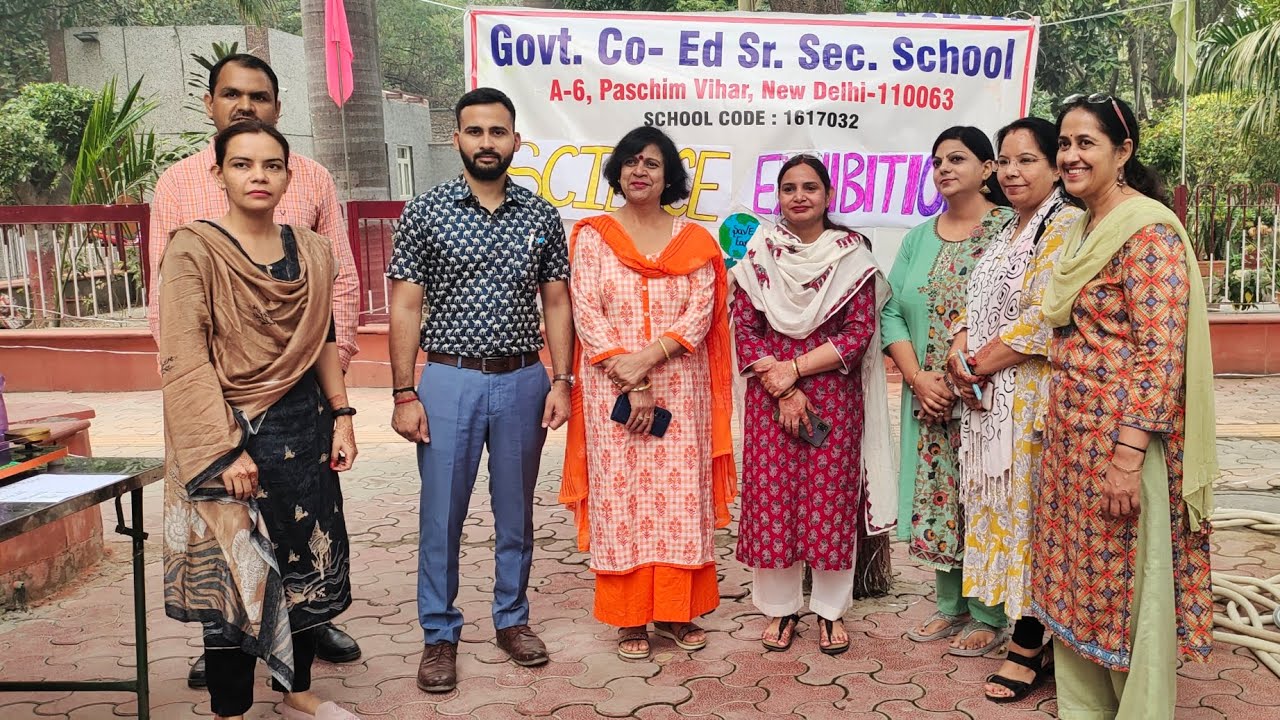 Science exhibition. ..GCSSS A6 PASCHIM vihar - YouTube