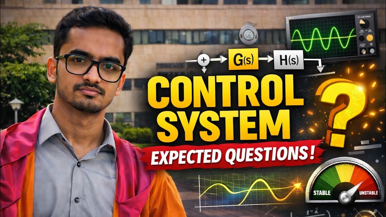 GATE 2026 Control System | Most Expected Questions You Can’t Miss ...
