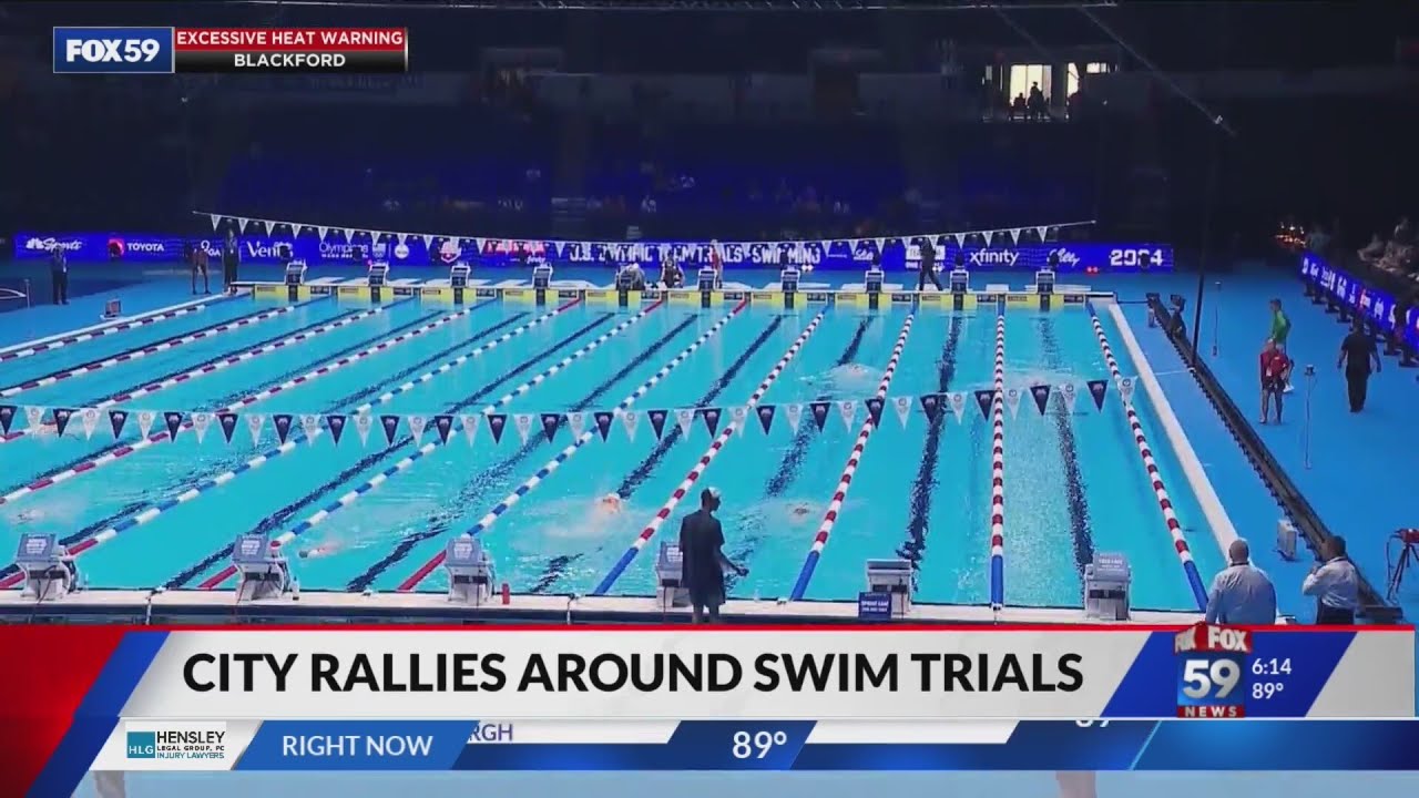 Indianapolis rallying around swim trials, creating biggest stage ever ...