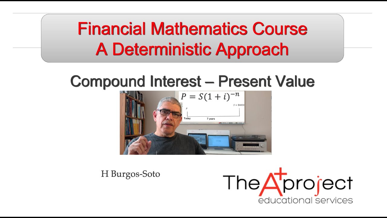 The Present Value Formula of Compound Interest - YouTube