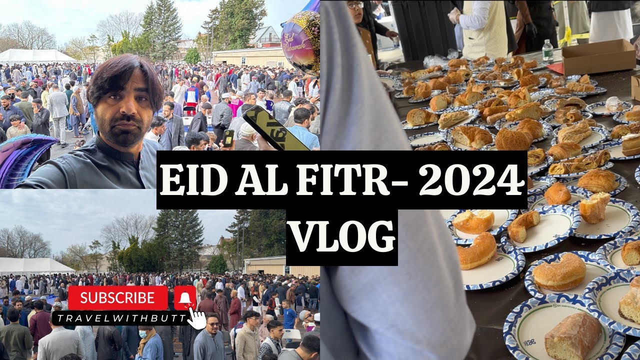 Eid Celebration In America Vlog USA, Eid Prayer, Breakfest at Masjid ...
