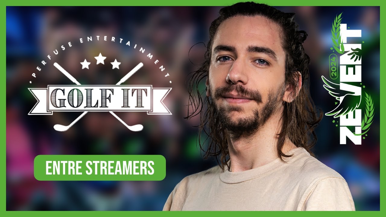 PAS LOIN DU TOP 1 SUR GOLF IT VS LES STREAMERS - Zevent 2024 - YouTube