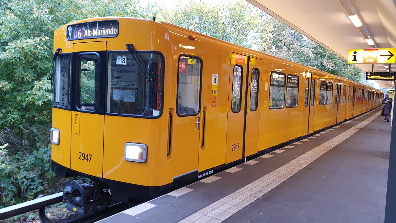 U-Bahnhof Scharnweberstraße U6 | U-Bahn Berlin - YouTube