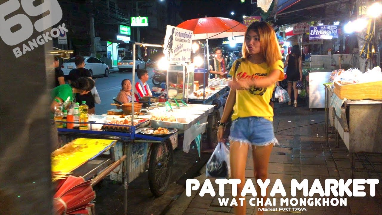 PATTAYA STREET FOOD You Can Eat Thai Food - YouTube