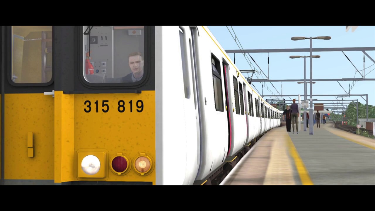 Relaxing British Rail Class 315 | Cinematic & Audio Departure - YouTube