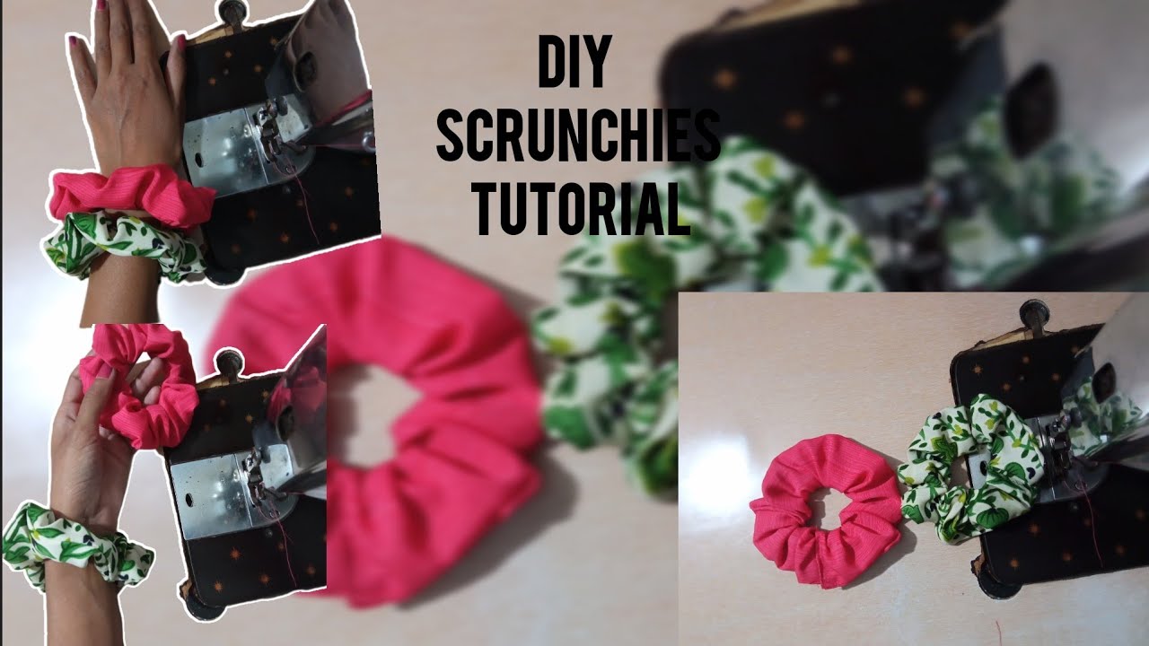 How to make a scrunchies | DIY scrunchies tutorial bahot assan tarike ...