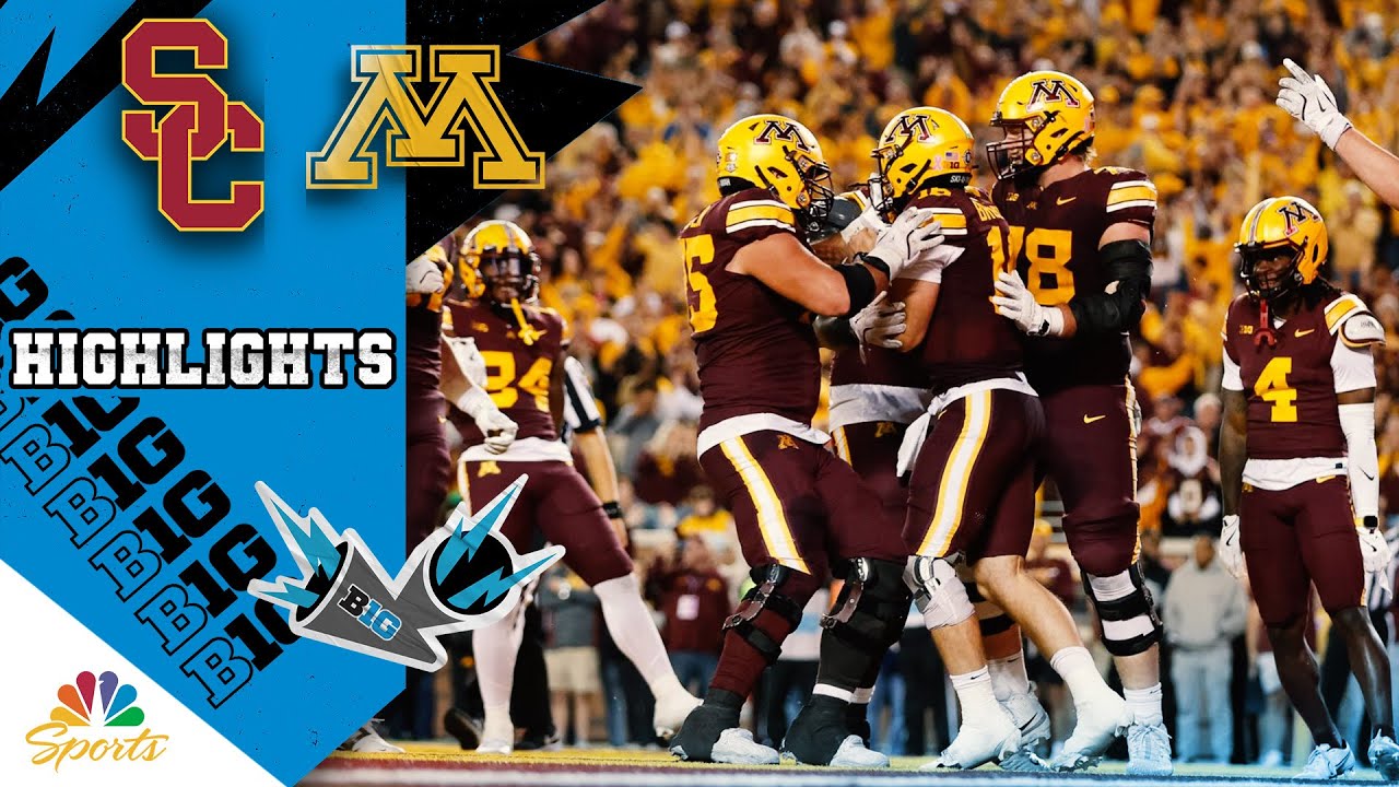 USC Trojans vs. Minnesota Golden Gophers | COLLEGE FOOTBALL HIGHLIGHTS ...