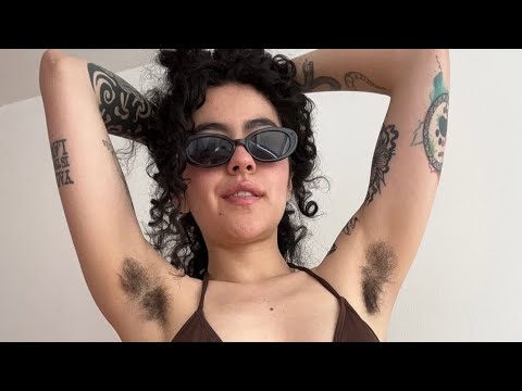 Hairy Armpits Lady Luna Yoga Girl Biography Video | Yoga Lady Armpit Hair Long Thick | Underarm Hair