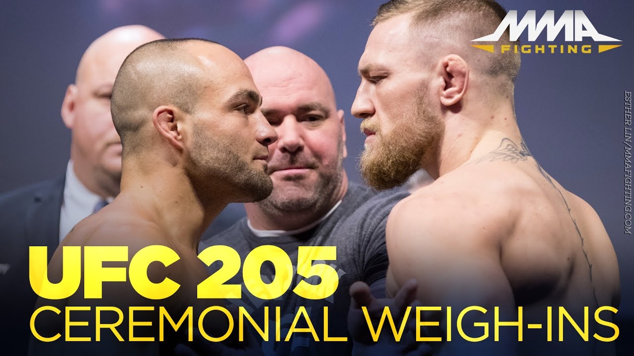 UFC 205 Weigh-In Highlights (Ceremonial) - YouTube
