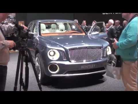 Bentley concept EXP 9F : le SUV selon Bentley - YouTube